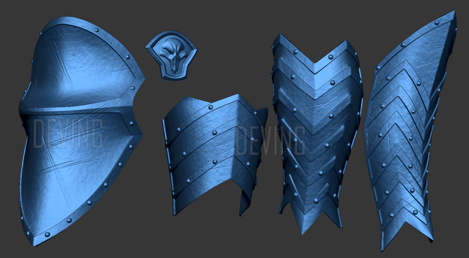 THE MERCILESS Bat Armor for 3D Printing - Etsy