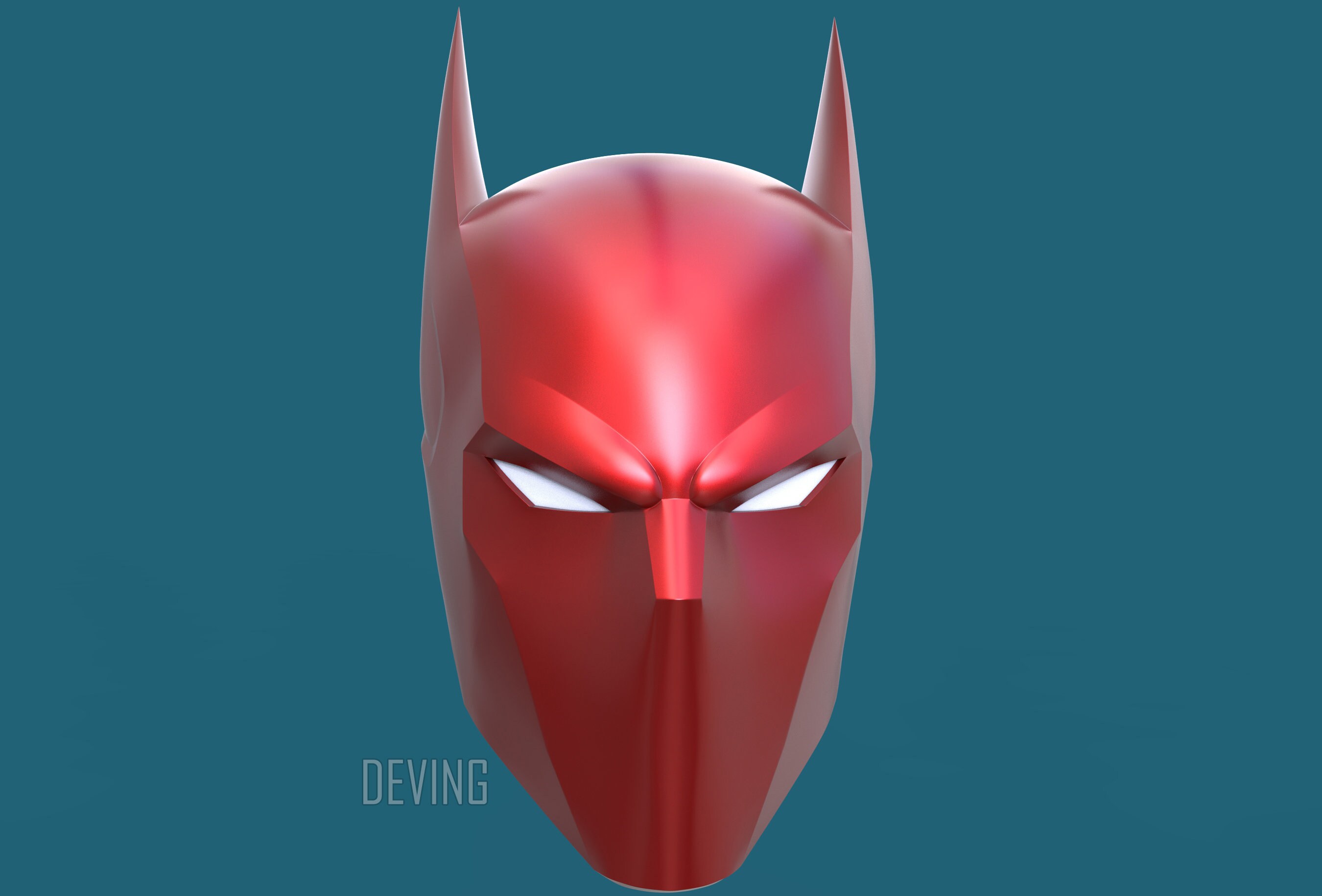 SUPERBAT HELMET 3D FILE - Etsy