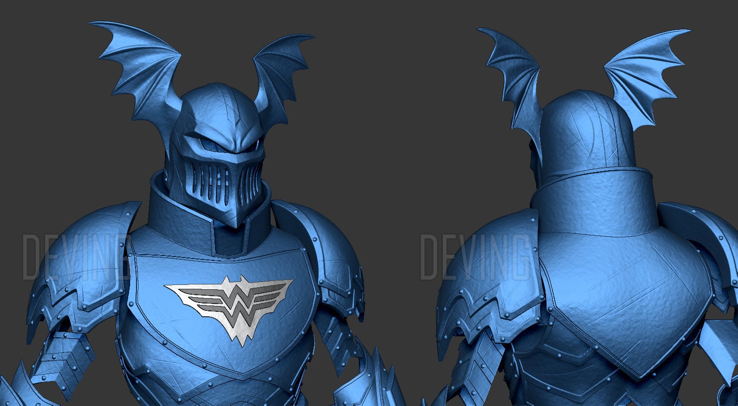 THE MERCILESS Bat Armor for 3D Printing - Etsy