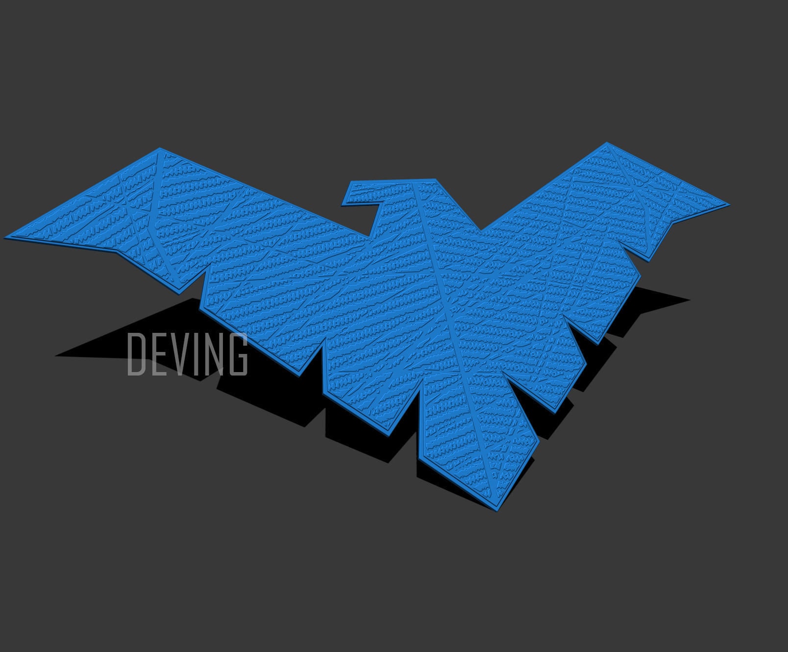 Nightwing Chest Emblem for Cosplay 3D Print Model - Etsy