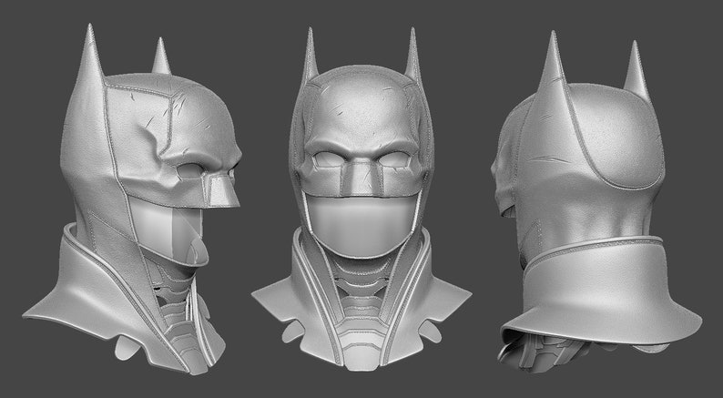 BATTINSON COWL 3D PRINTABLE File - Etsy