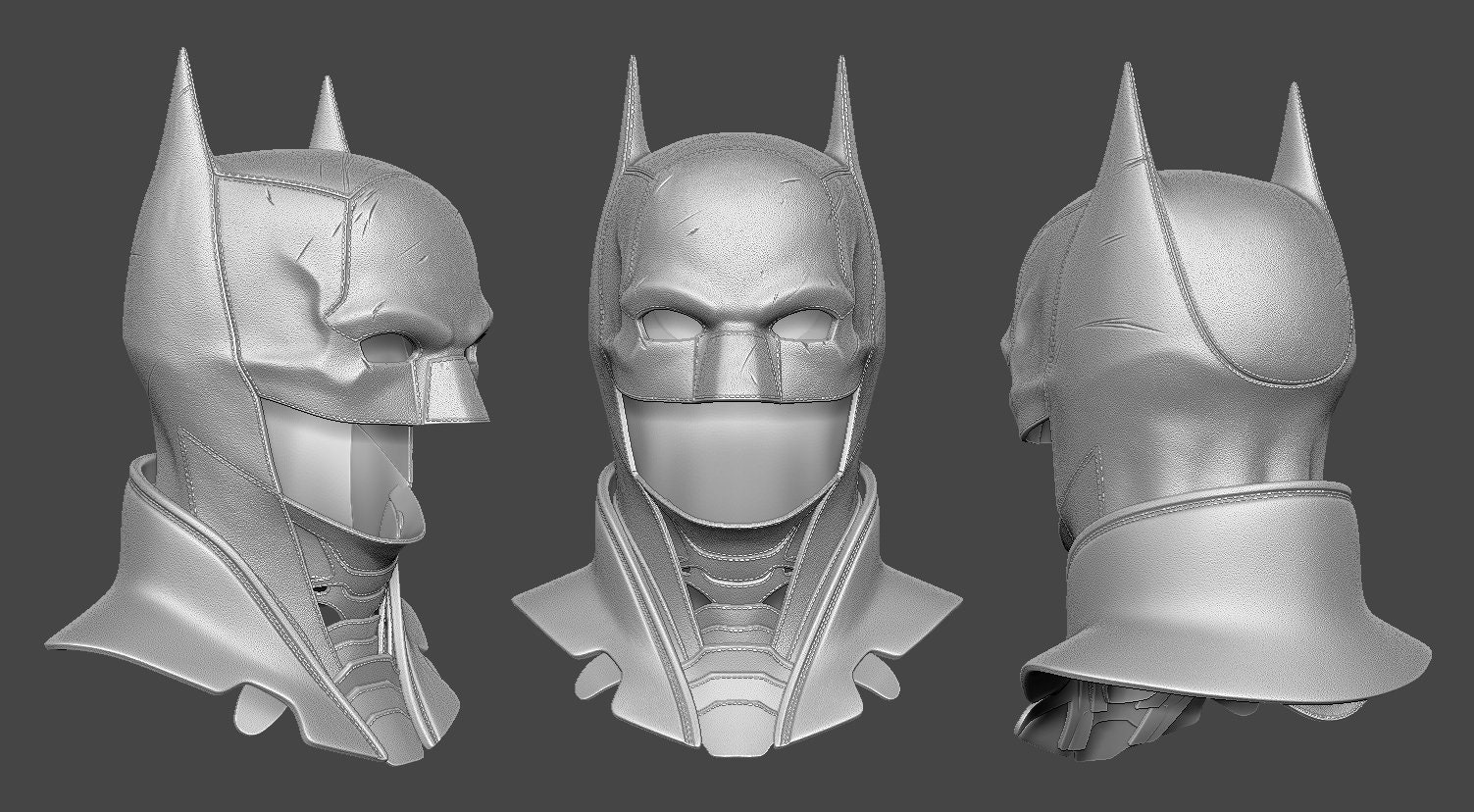 BATTINSON COWL 3D PRINTABLE File - Etsy