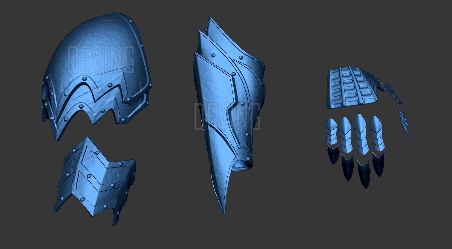 THE MERCILESS Bat Armor for 3D Printing - Etsy