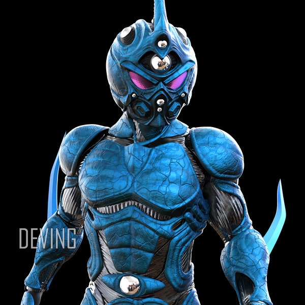 Guyver Stl 3d - Etsy
