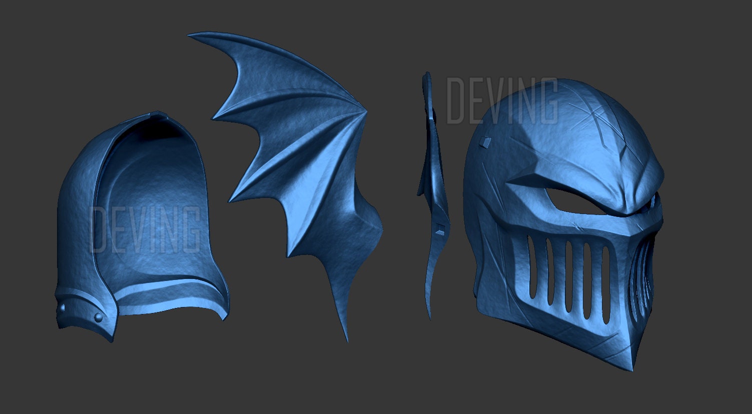 THE MERCILESS Bat Armor for 3D Printing - Etsy