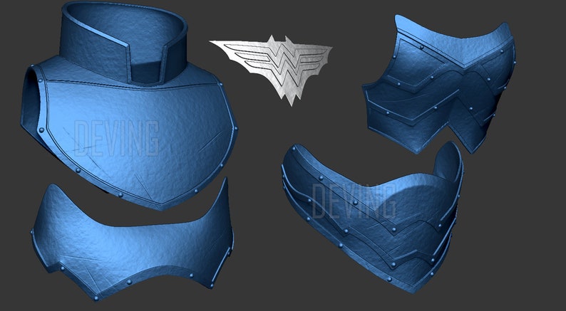 THE MERCILESS Bat Armor for 3D Printing - Etsy