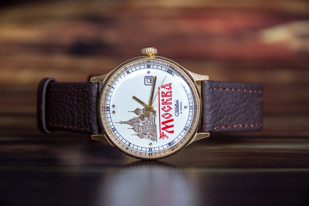 Slava Uhr Mechanische Uhren Russische Uhr Originaluhr Sammleruhr Made ...