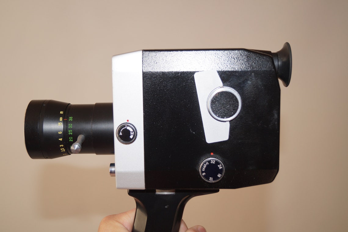 Cine Camera Quartz Soviet Movie Camera Quartz 1-8 С-2 Cine | Etsy