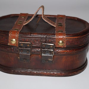 Retro Box Wooden Box Soviet Box Old Box Jewelry Box Old Wood Box Ussr ...