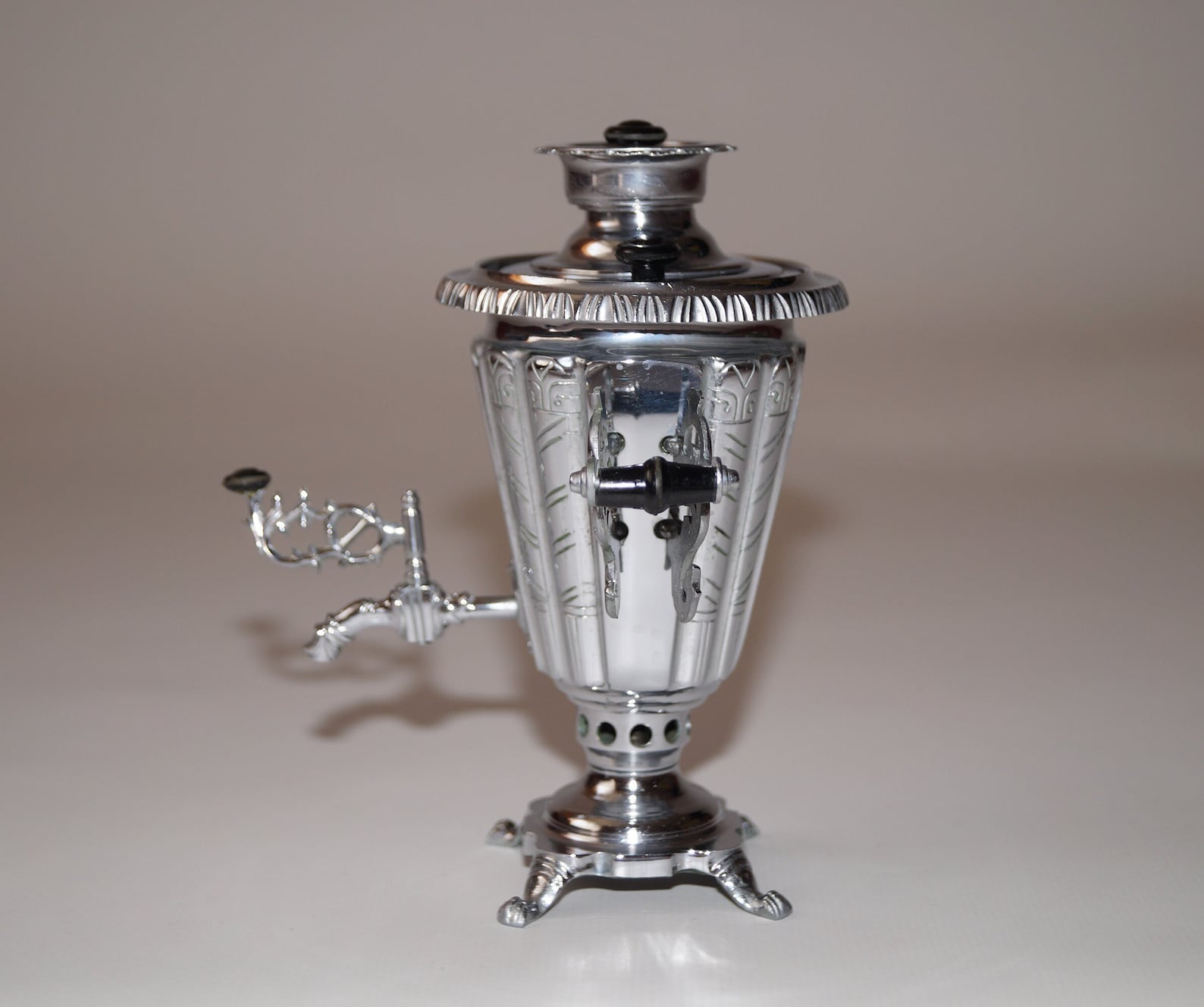 Miniature Decorative Metal Samovar 4.7inc Vintage Style Souvenir ...