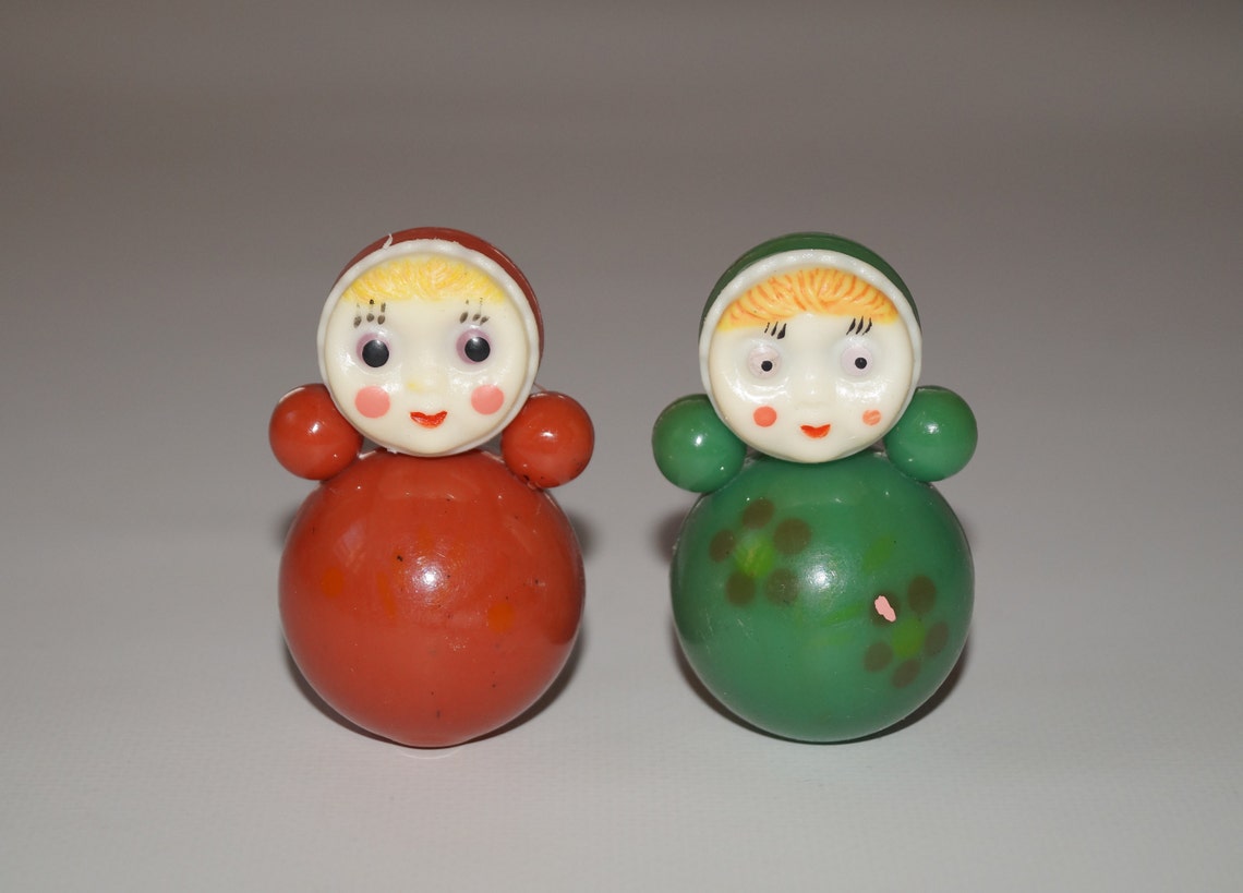 Roly Poly Doll Soviet Roly Poly Soviet Toy Old Doll Miniature - Etsy