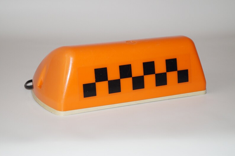 Taxi Cab Car Lamp Taxi Car Sign Taxi Roof Sign Taxi Cab Sign | Etsy