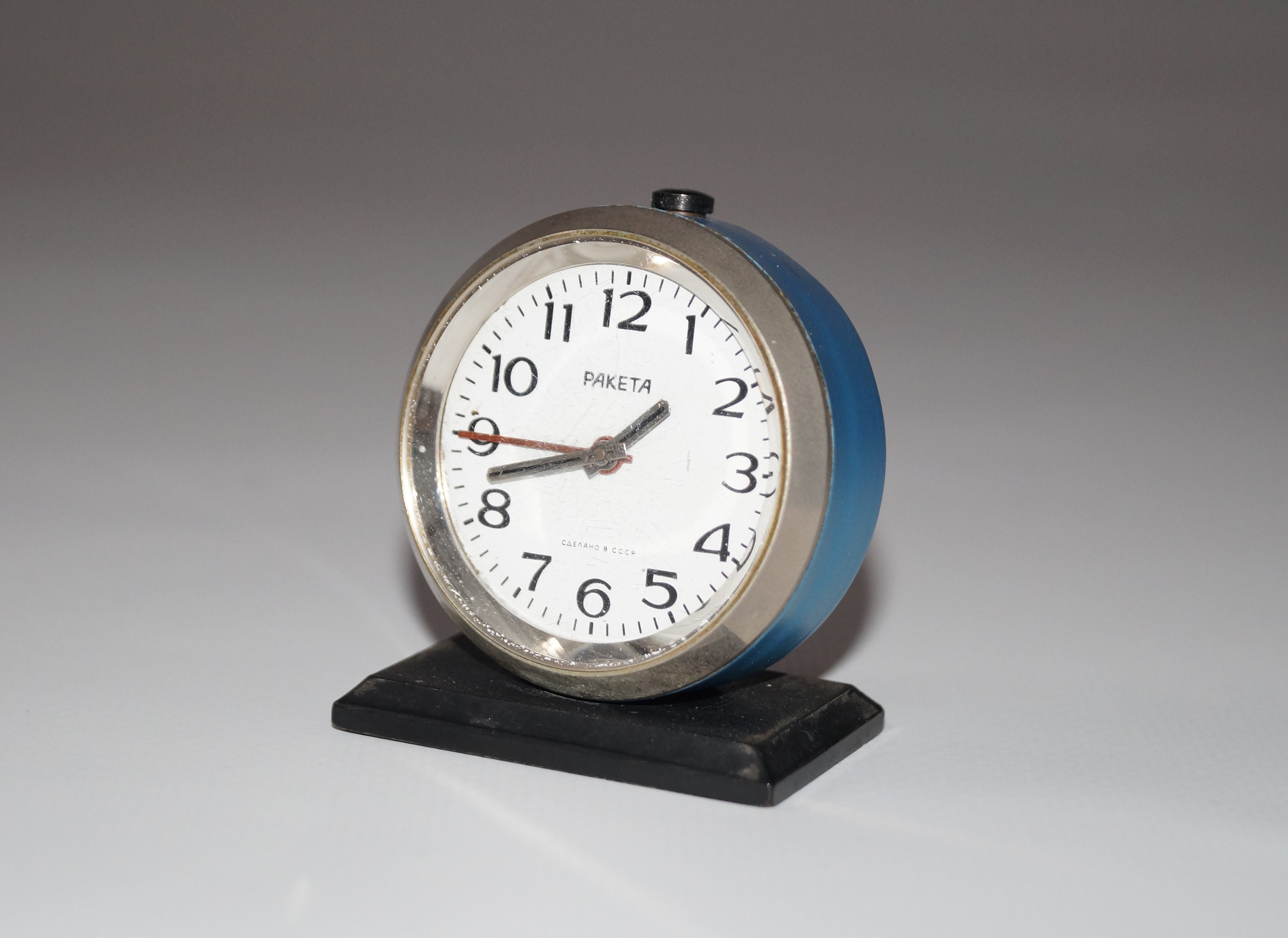 Clock ussr Mechanical Clock Clock mayak Soviet clock Made in | Etsy