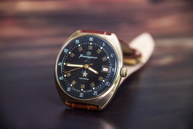 Vostok watch Mechanical watch Soviet union watch Working watch | Etsy