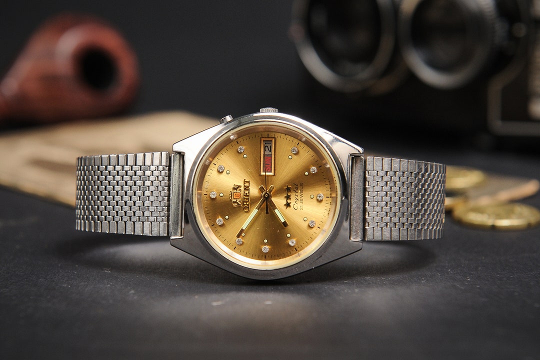 Orient Watch Japan Watch Vintage Watch Automatic Watch Mechanical Watch ...