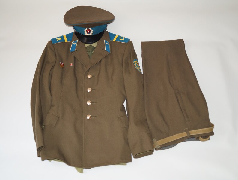 Soviet army uniform USSR army uniform Army costume Soviet | Etsy