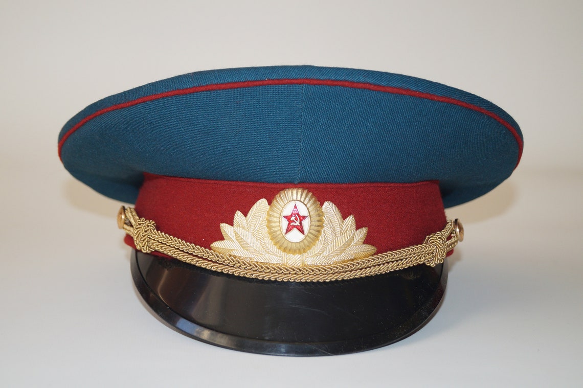 Soviet Cap Officer Cap Soviet Army Old Hat Cap Made in Ussr | Etsy