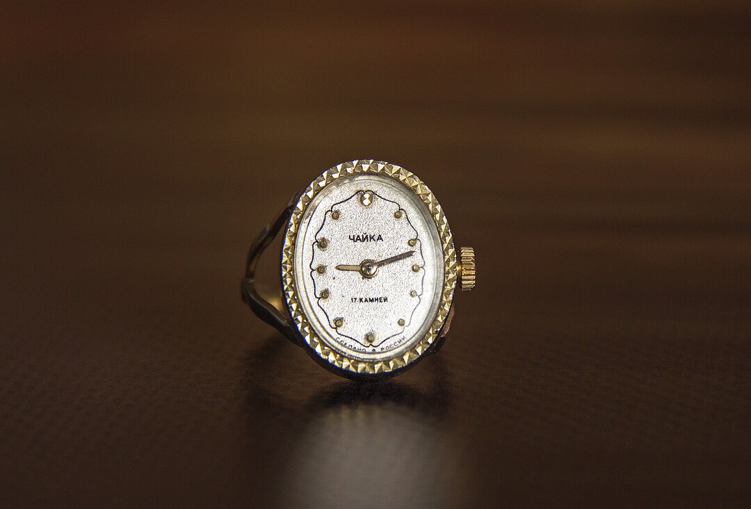 Chaika Watch Ring Watch Ladies Watch Mechanical Watch USSR Watch ...