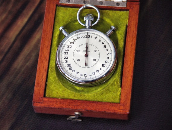 Stopwatch slava Mechanical stopwatch Big stopwatch St… - Gem
