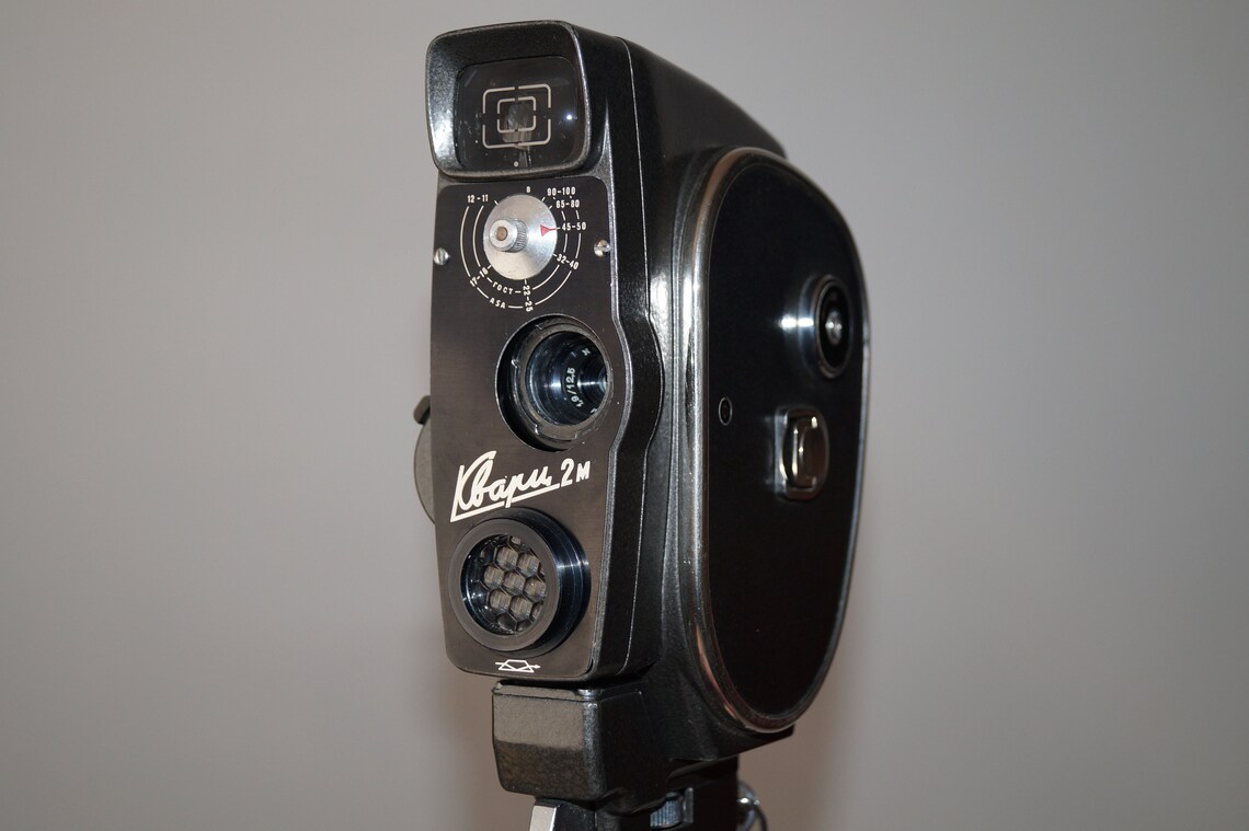 Movie Camera Retro Camera Soviet Movie Camera Cine Camera Genuine Old ...