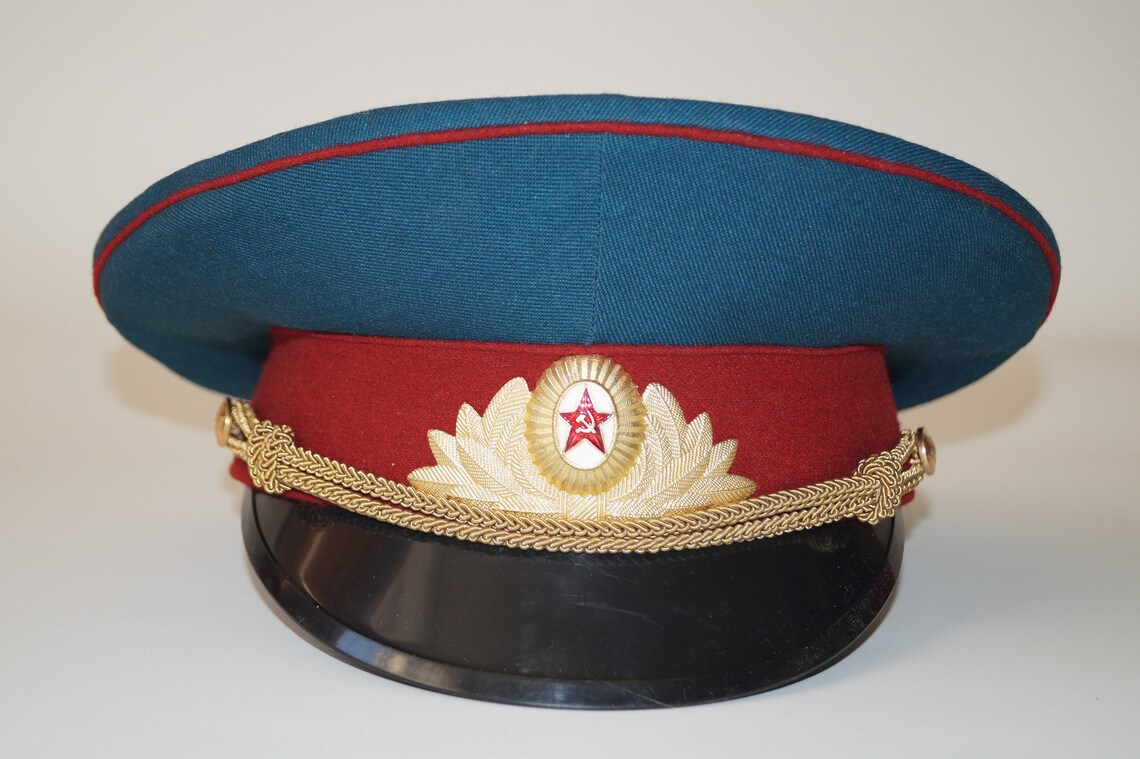 Soviet Cap Officer Cap Soviet Army Old Hat Cap Made in Ussr | Etsy