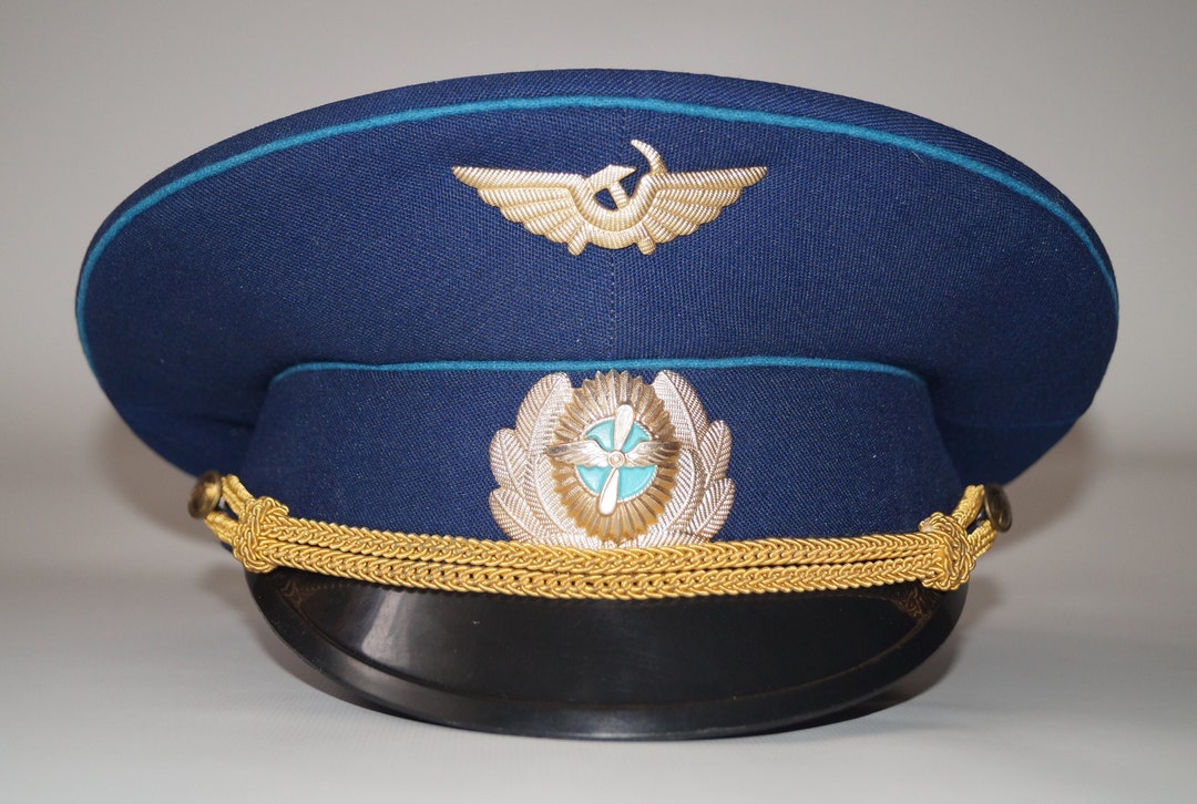 Soviet Cap of the Soviet Army Made in the Era of the Soviet Union in ...