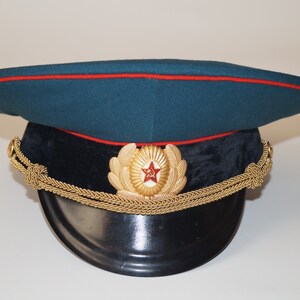 Soviet Cap Officer Cap Soviet Army Old Hat Cap Made in Ussr - Etsy