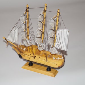 Wooden Ship Rare Ship Decorative Ship Collectible Ship Sailing Ship ...