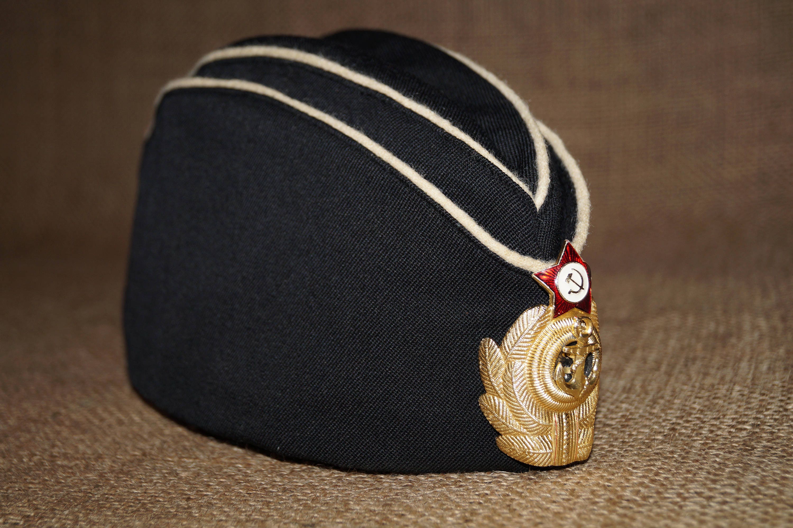 Sea Cap Sea Cap Ussr Soviet Officer Cap Soviet Militaria | Etsy