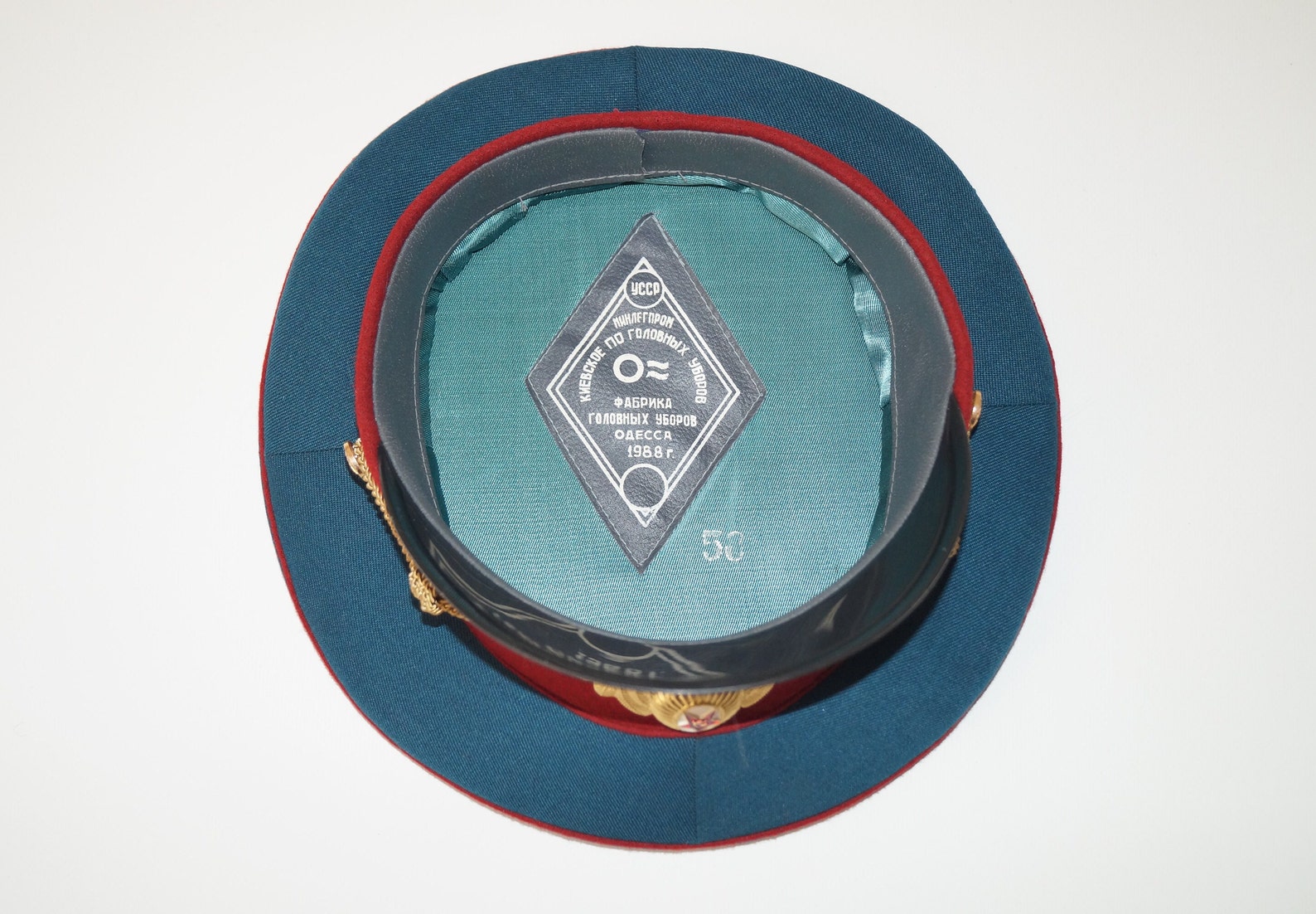 Soviet Cap Officer Cap Soviet Army Old Hat Cap Made in Ussr | Etsy