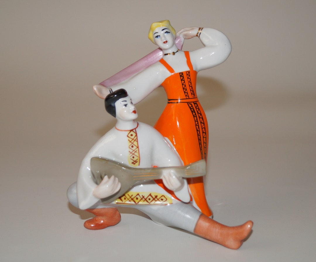 Soviet Figure Porcelain Figurine Porcelain Ussr Soviet Figurine ...