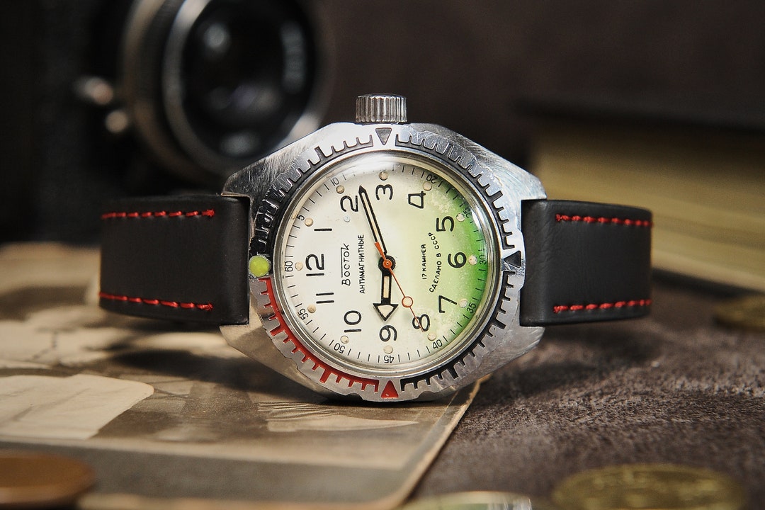Vostok Watch Amphibia Watch Mechanical Watch Vintage Watch Original ...