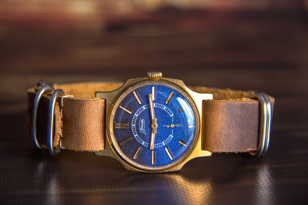 Reloj Zim Pobeda Reloj mecánico Reloj de la URSS Reloj - Etsy España