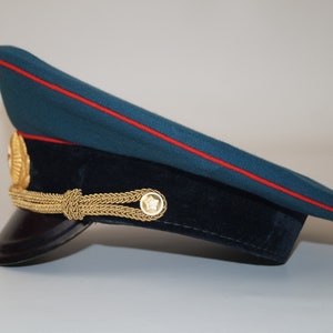 Soviet Cap Officer Cap Soviet Army Old Hat Cap Made in Ussr - Etsy