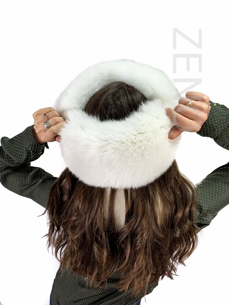 Arctic Fox Fur Boa 70' 180cm tails as Wristbands / - Etsy