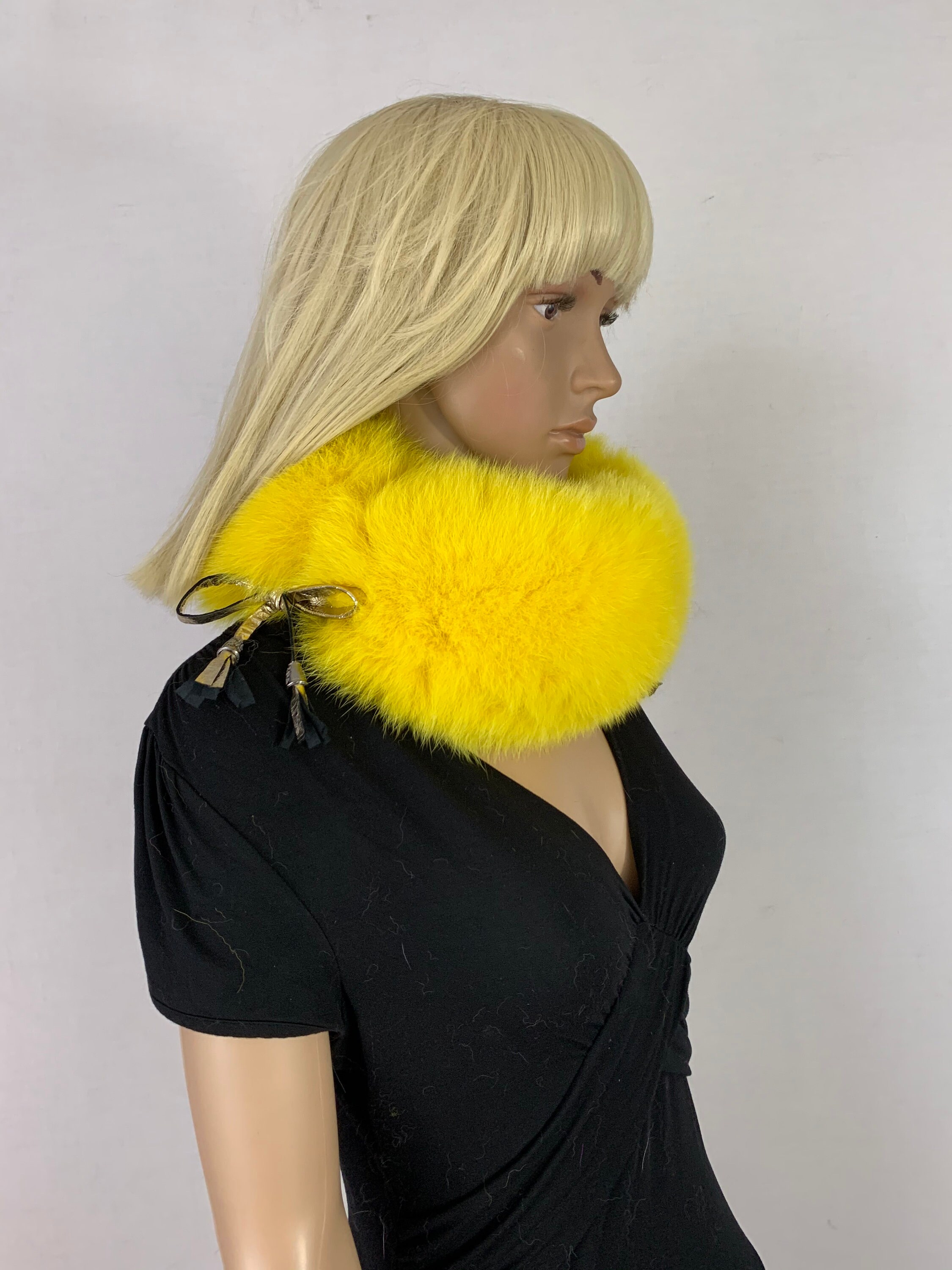 Transformer Fox Fur Hands & Boots Cuffs Scarf and Headband 4 - Etsy