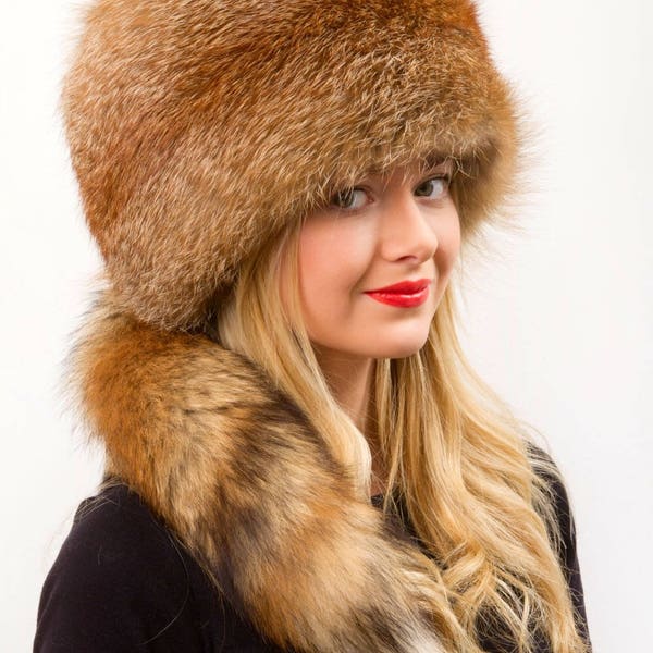 Fox Fur Hat - Etsy