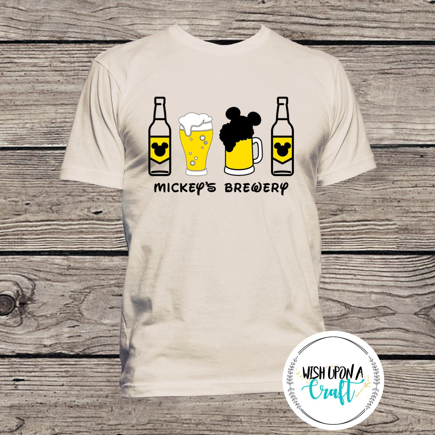 Mickey's Brewery // Drinking Around the World // Men's Drinking Shirt ...