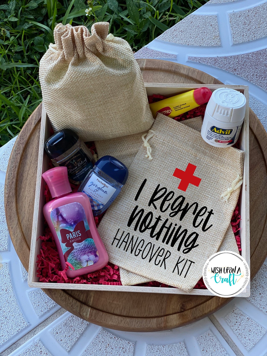 Custom Hangover Kit for Bachelorette Party or Birthday // I - Etsy