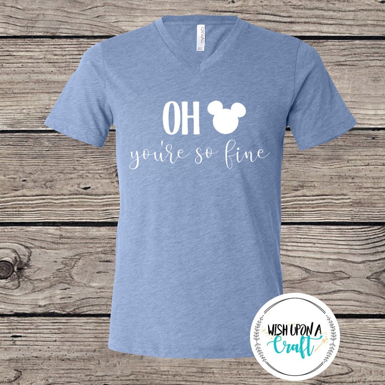 Oh Mickey You're so Fine // Mickey Mouse // Mickey Shirt - Etsy