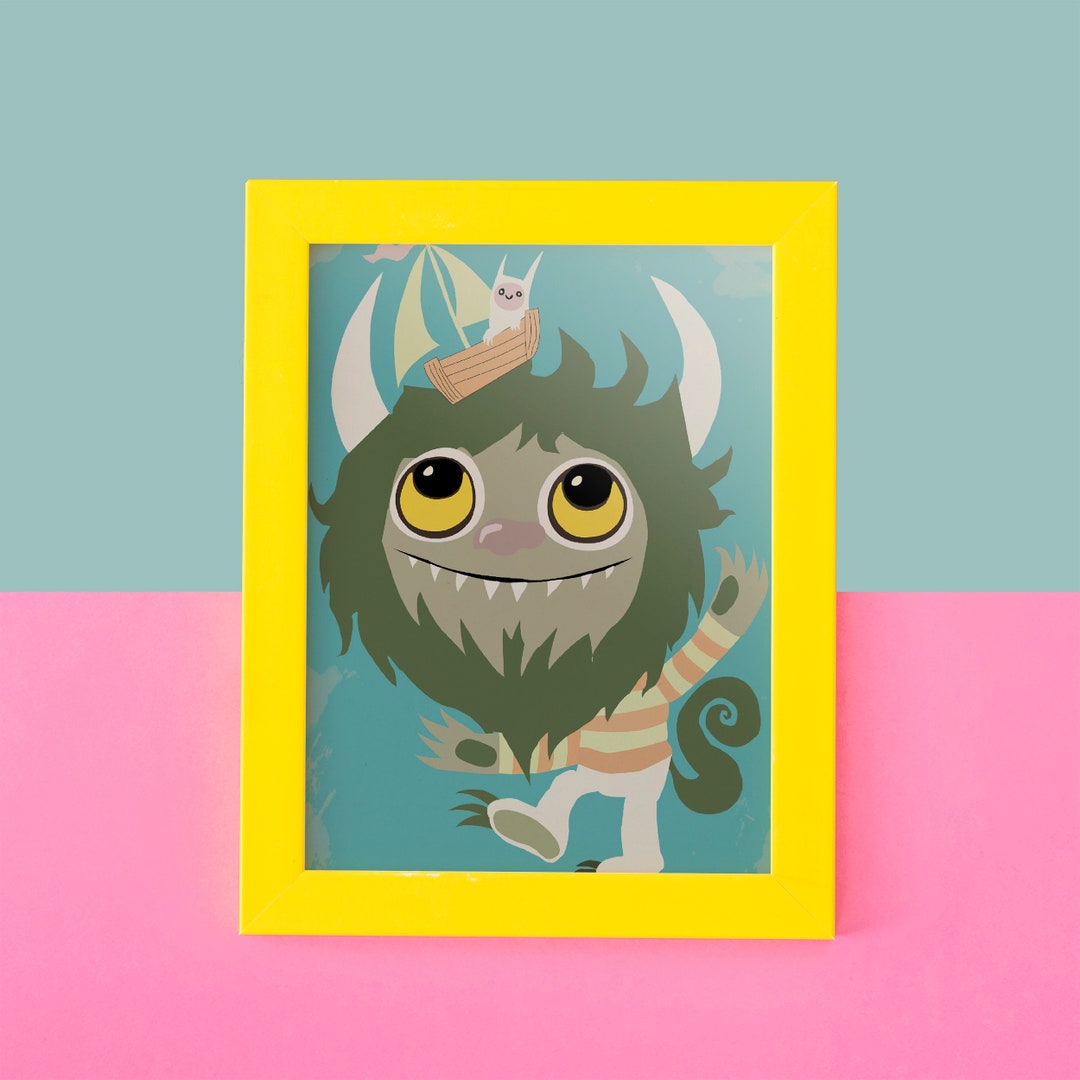 Where the Wild Things Are\ Where the Monsters Live\ Monster and Child ...
