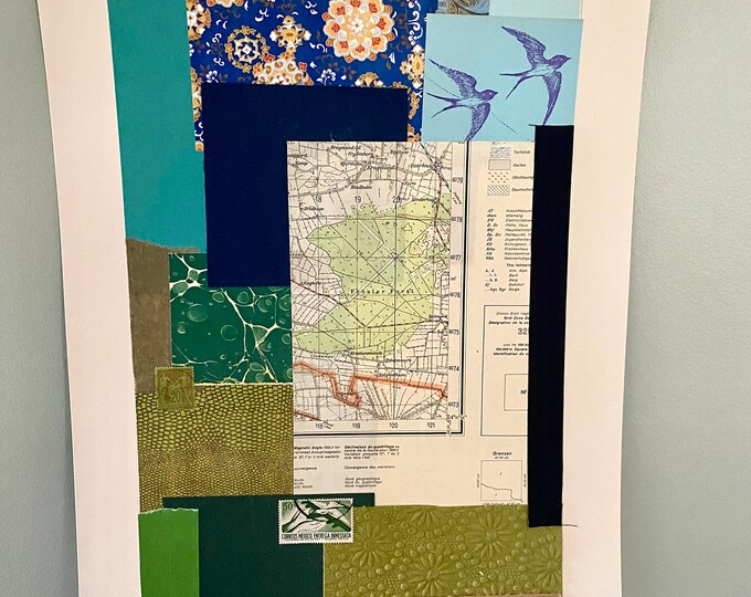 Original Collage Artwork - Etsy