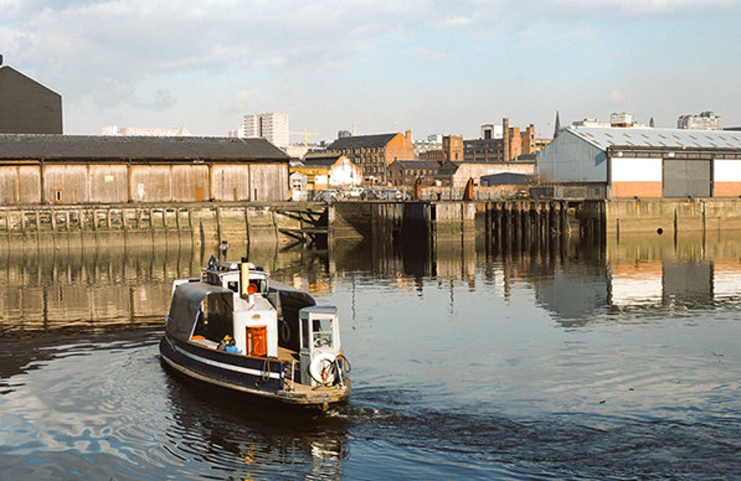 Govan Ferry, Glasgow, River Clyde, 1970s. Exclusive Limited Edition ...