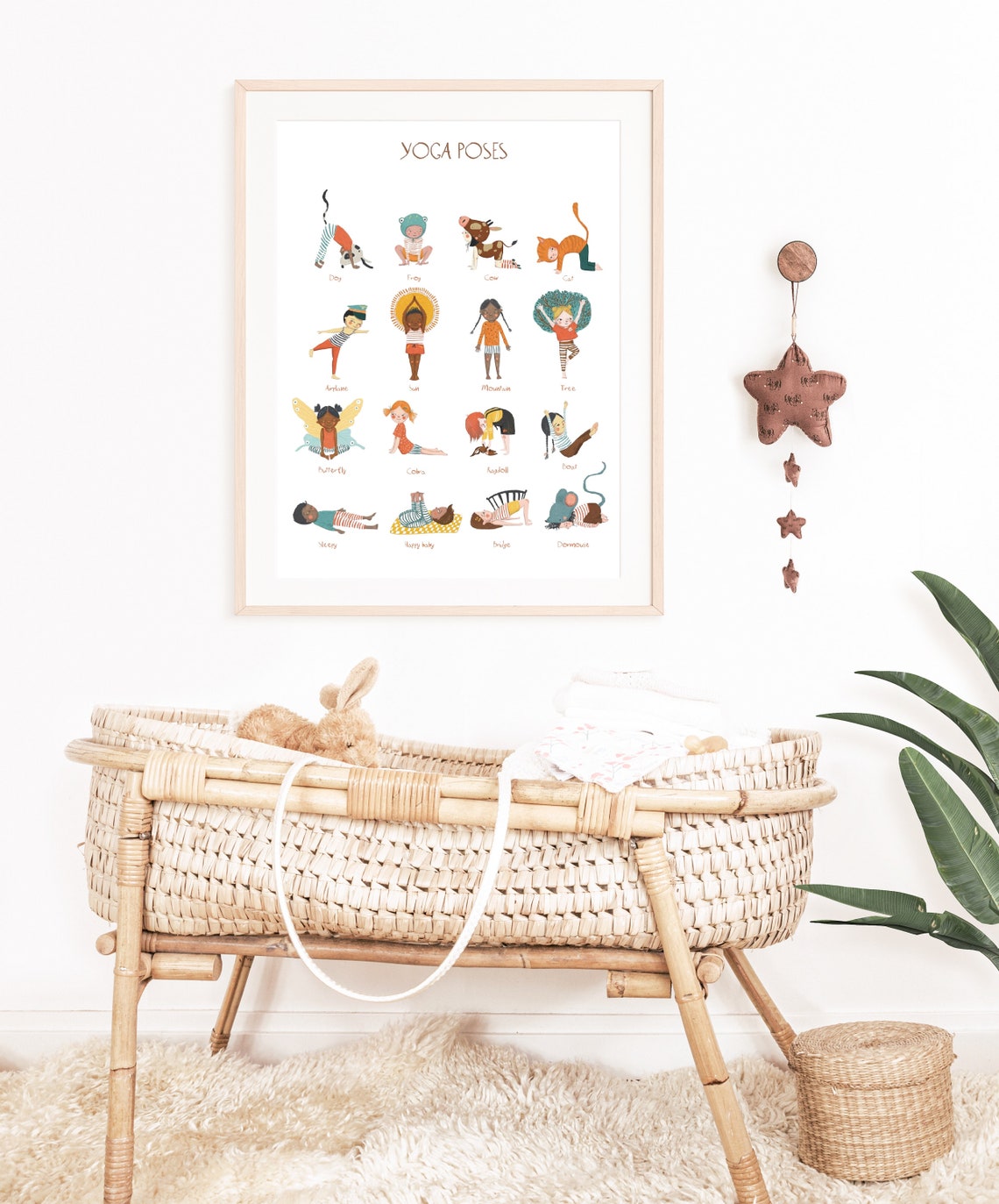 Printable Yoga Poses Poster for Kids and Toddlers - Etsy Canada