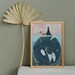 Sleeping Killer Whale/ Orca Poster Print 12x18 Inches - Etsy