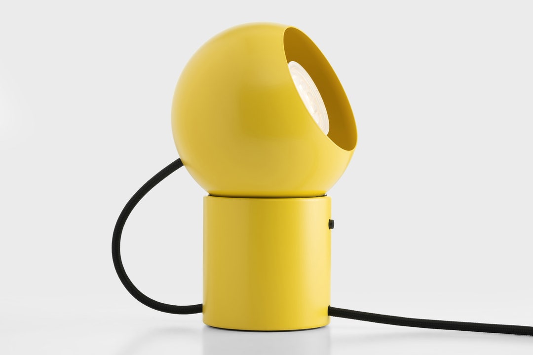 Hanson Magnetic Desk Mushroom Lamp Yellow Bedside Night Light With ...