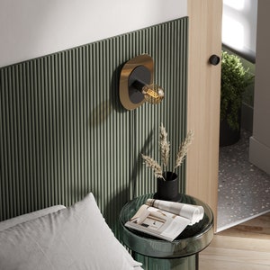 Thea Plug-in Wall Sconce White On/off Switch Mid Century Modern Bedside ...
