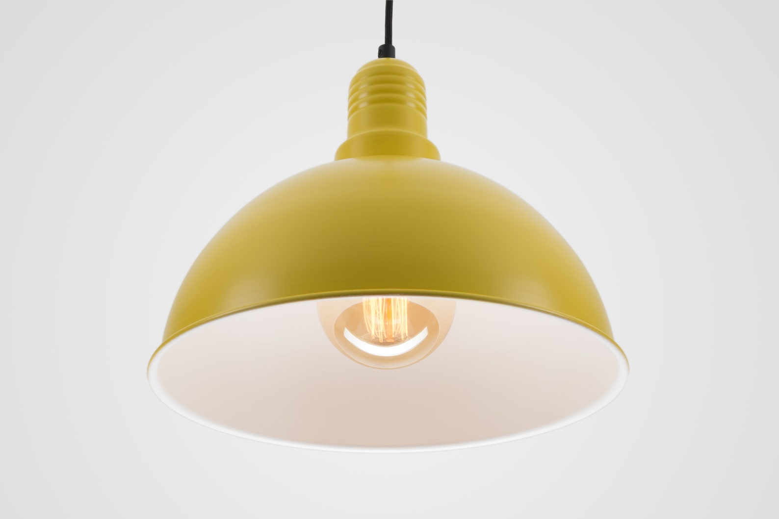 Lias Ceiling Pendant Lamp | Yellow | Retro | Loft | Industrial ...