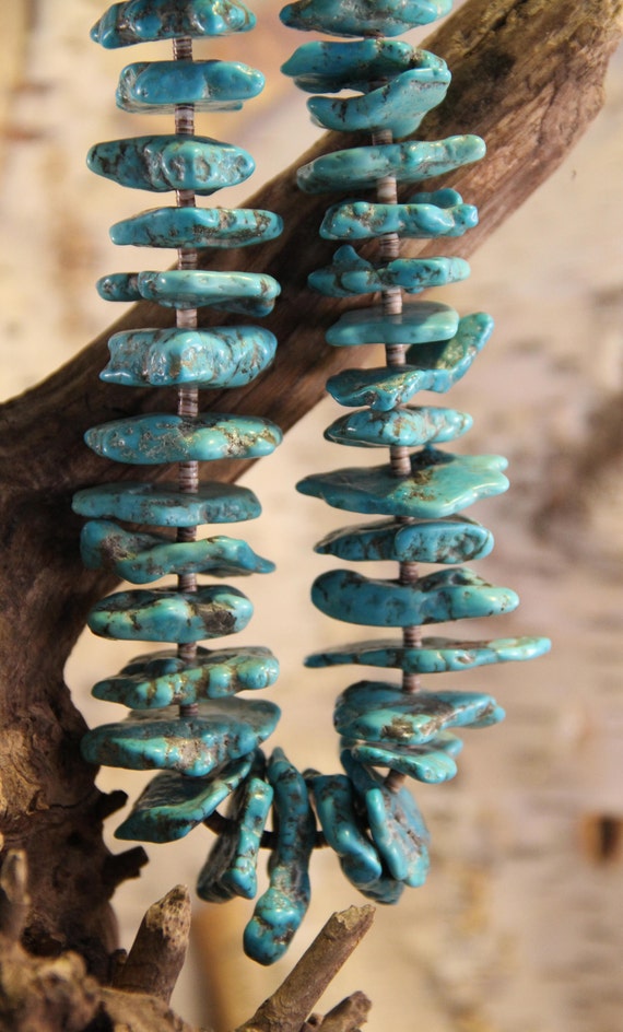 native american turquoise slab - Gem
