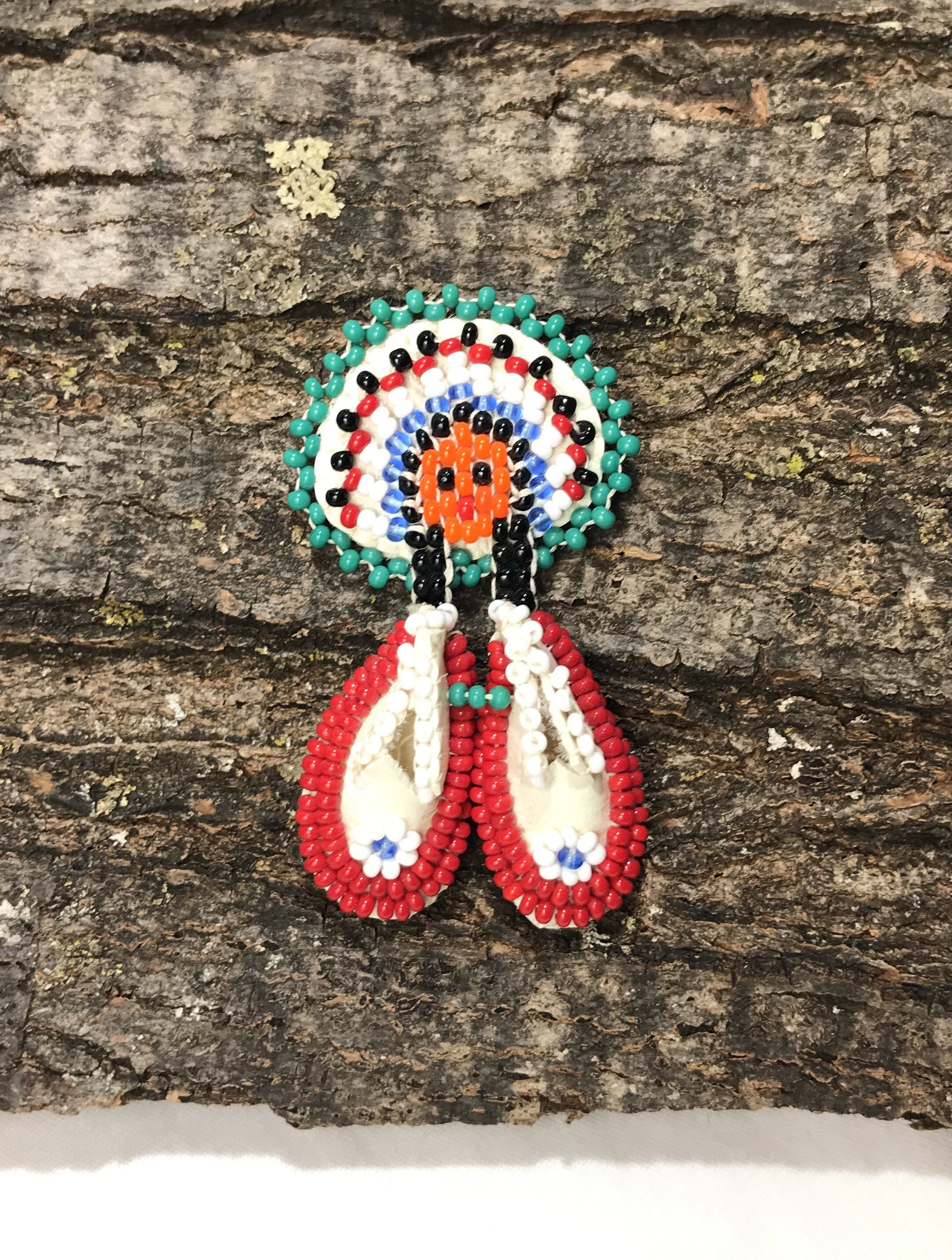 Vintage Native American Miniature Chief Figure With Moccasins - Etsy